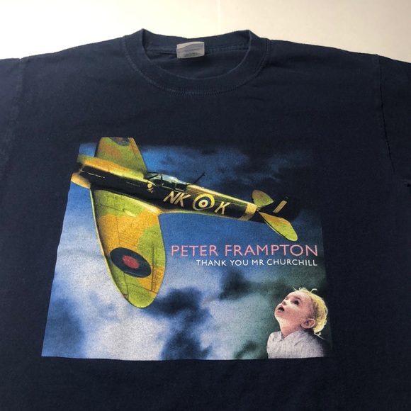 Gildan | Shirts | 20 Peter Frampton Thank You Mr Churchill Tour | Poshmark